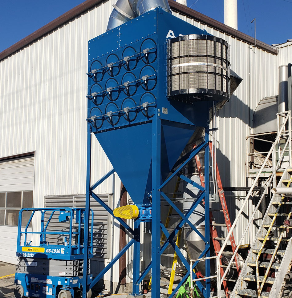 Custom Hopper Dust Collectors | A.C.T. Dust Collectors